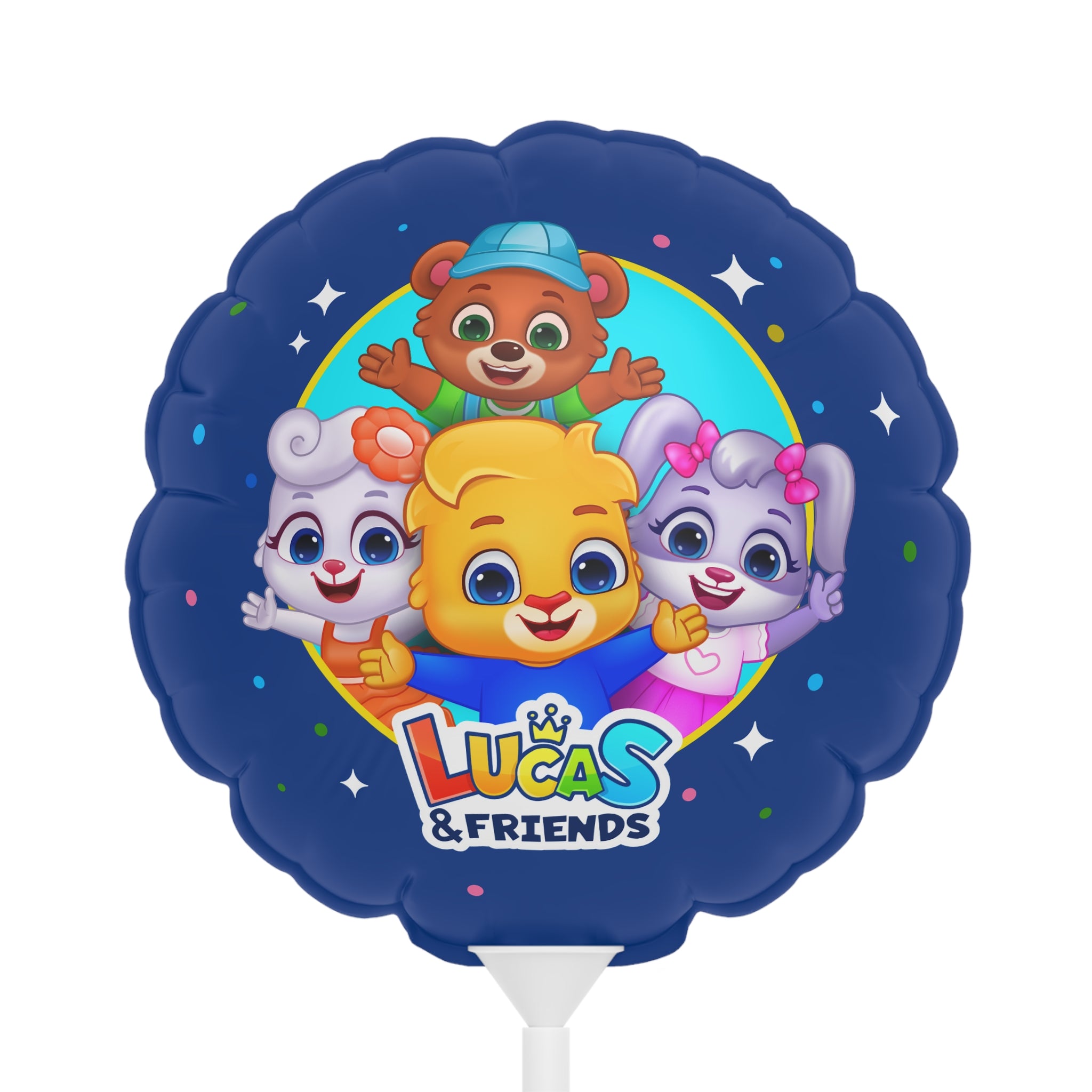 Lucas & Friends Themed Balloon - 6" Round Shaped - Perfect for Birthda ...