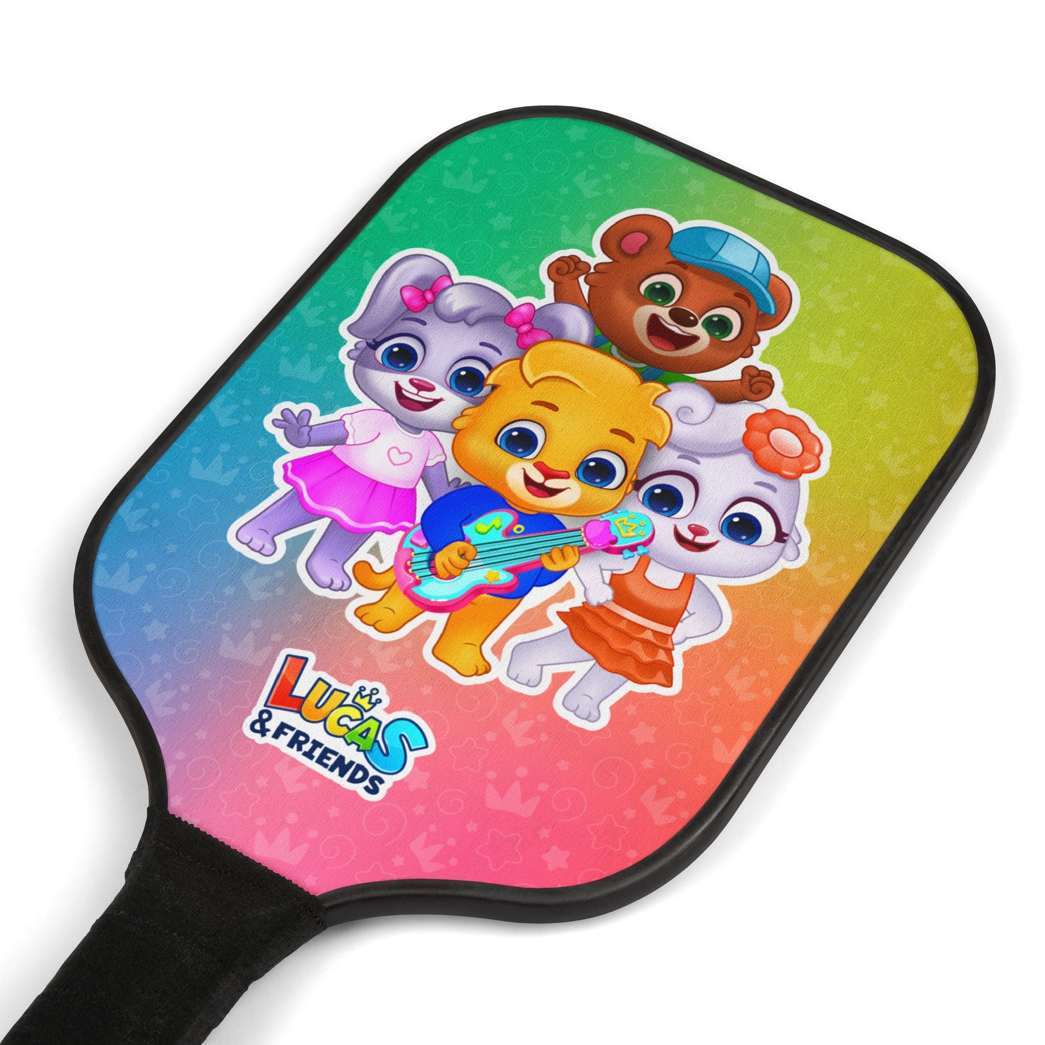 All Characters Lucas & Friends Pickleball Set – Fun Wooden Paddles for ...