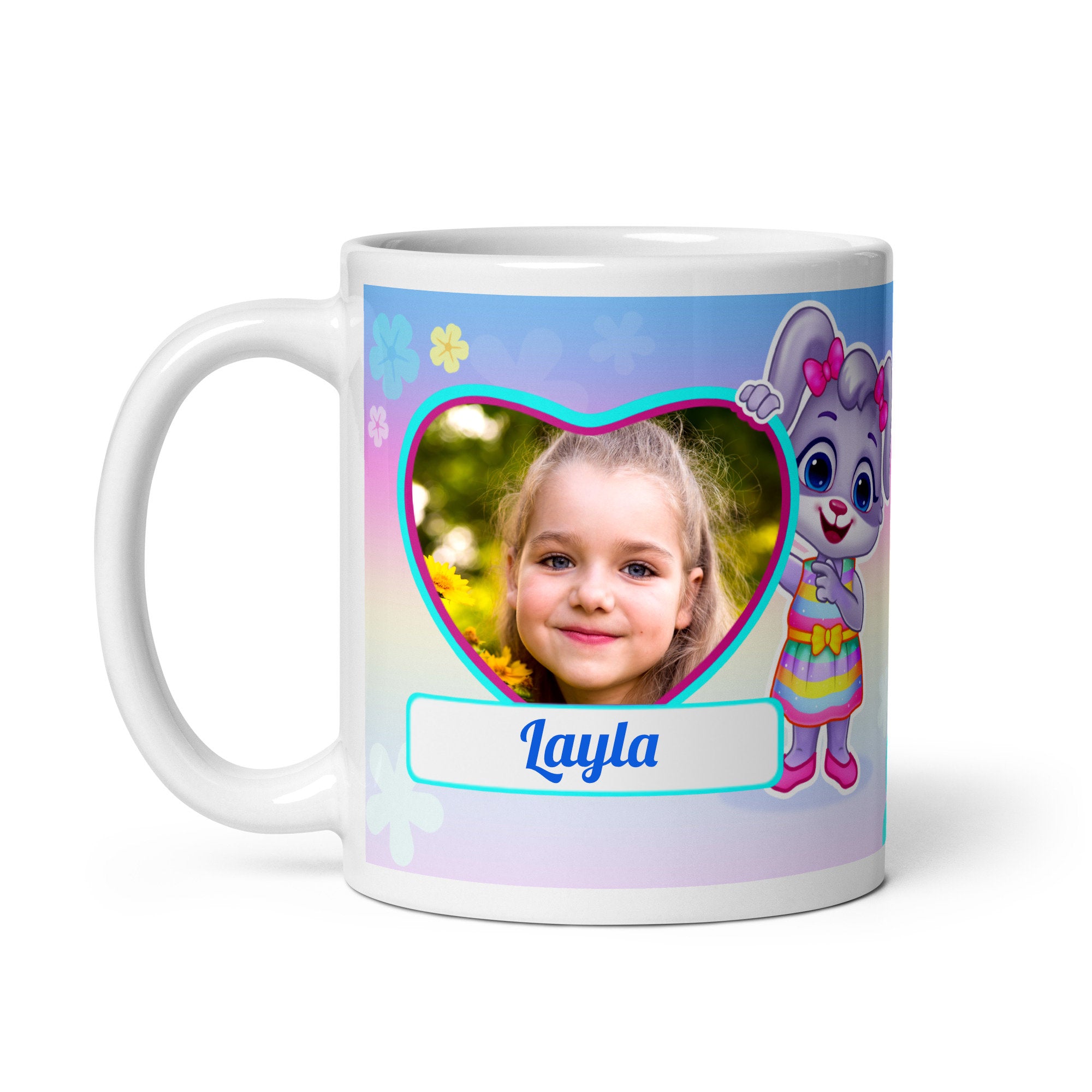 Lucas & Friends Customizable Ruby Printed Mug for Kids | Add Photo ...